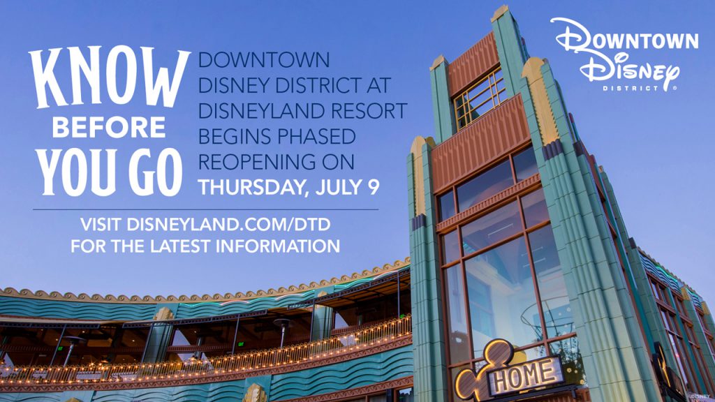 Disneyland Resort Announces Safety Measures and More Ahead of Downtown ...