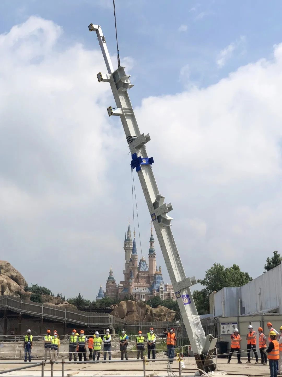 Zootopia Land Construction Goes Vertical at Shanghai Disneyland
