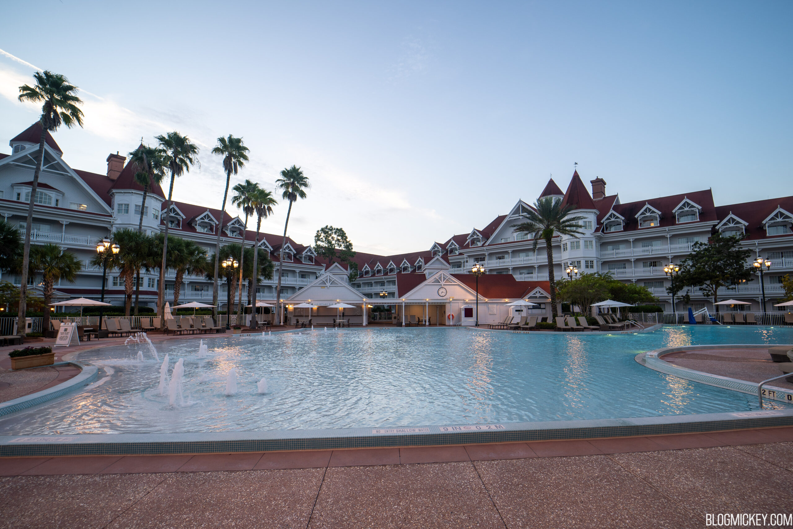 Grand Floridian Pool & Pool Bar Closing Next Week for More Than a Month