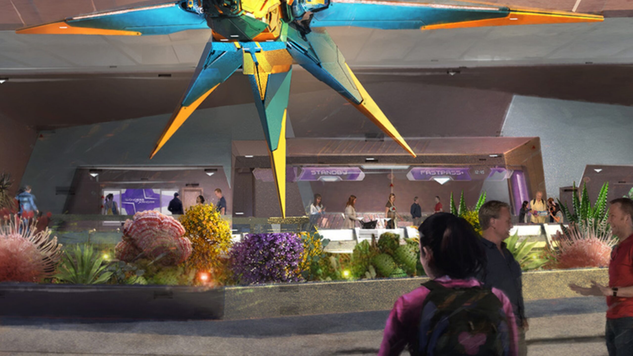 Work Progresses on Guardians of the Galaxy: Cosmic Rewind Attraction ...