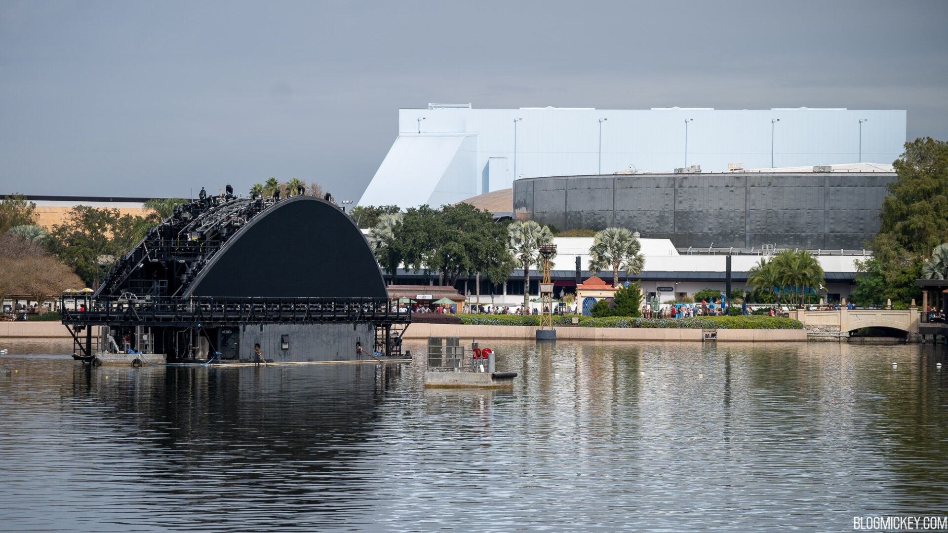 Detailed Look at First Harmonious Barge Now Installed on World Showcase ...
