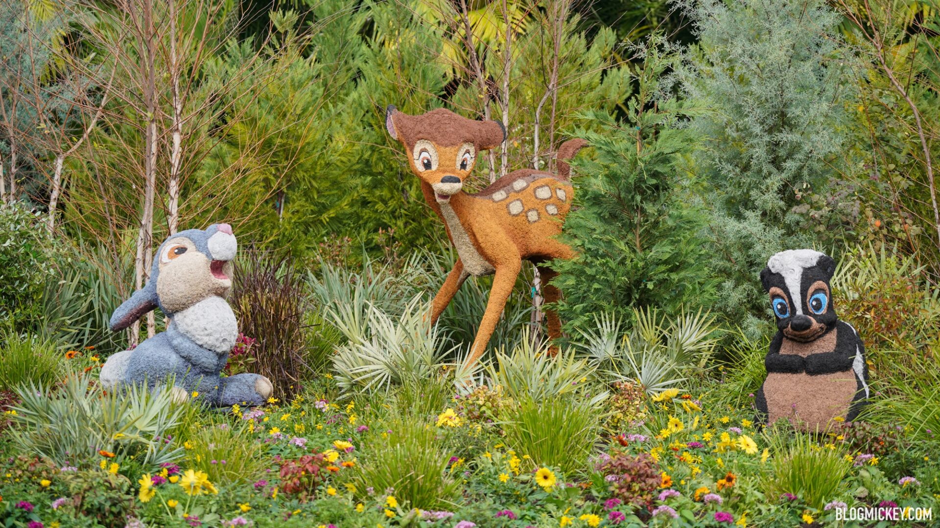 First Disney Character Topiaries Arrive for 2021 EPCOT International ...