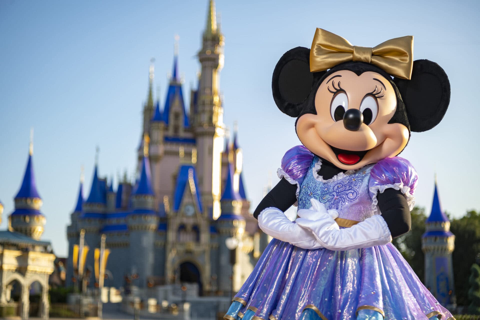 Mickey and Minnie Receive Special Disney World 50th Anniversary Costumes