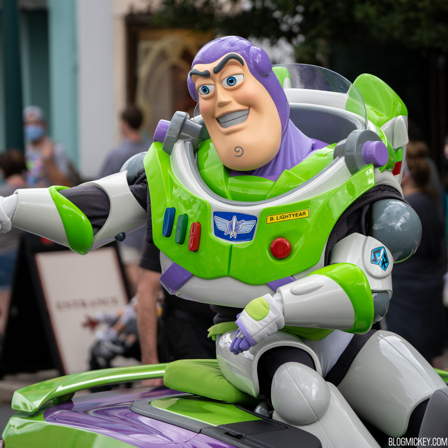 Buzz Lightyear Debuts New Character Look at Disney World