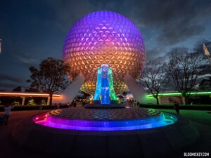 Imagineer Shares More Details on New EPCOT Entrance Plaza Lighting Ribbon