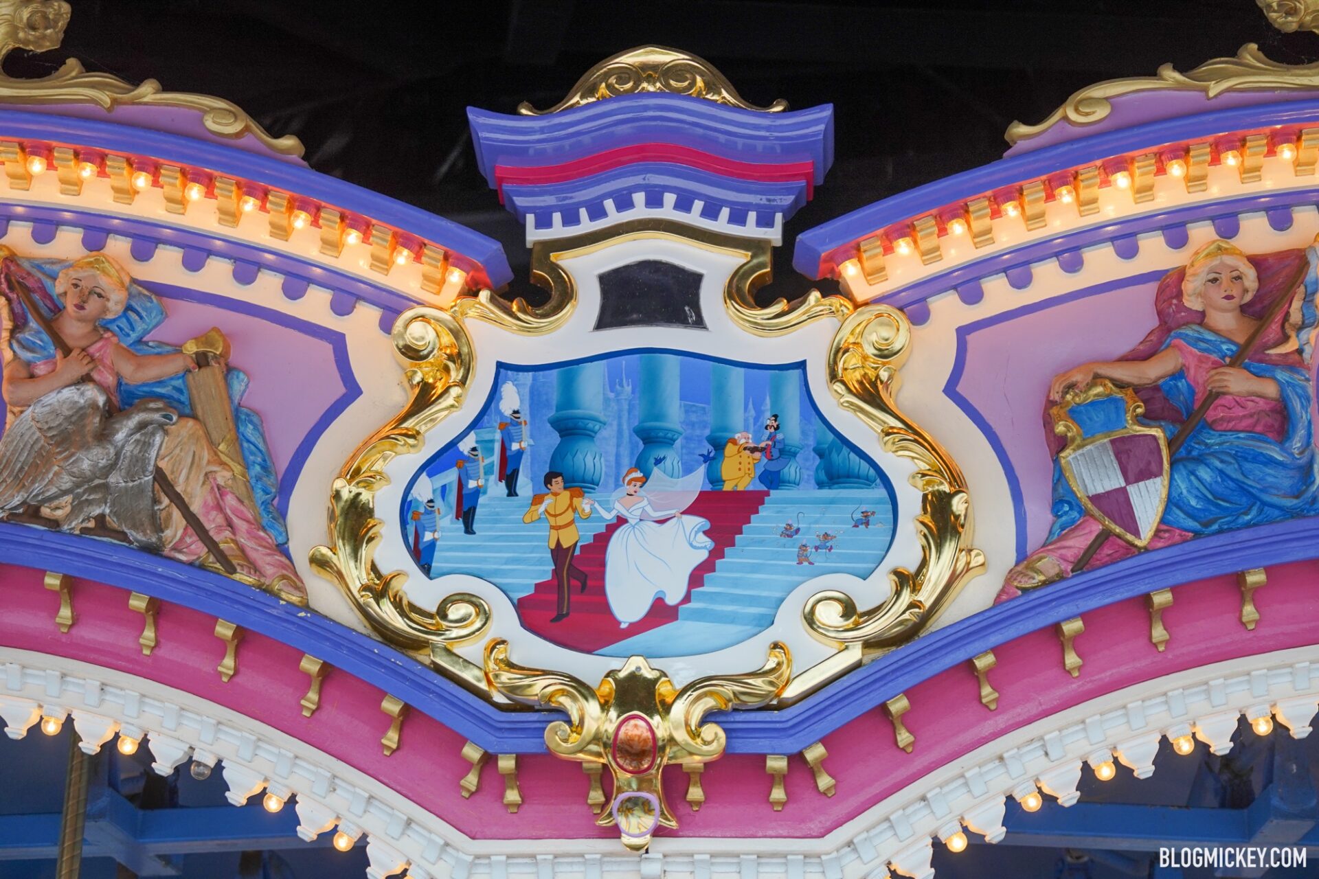 Stunning Gold Leaf Refresh Underway at Prince Charming Regal Carrousel ...