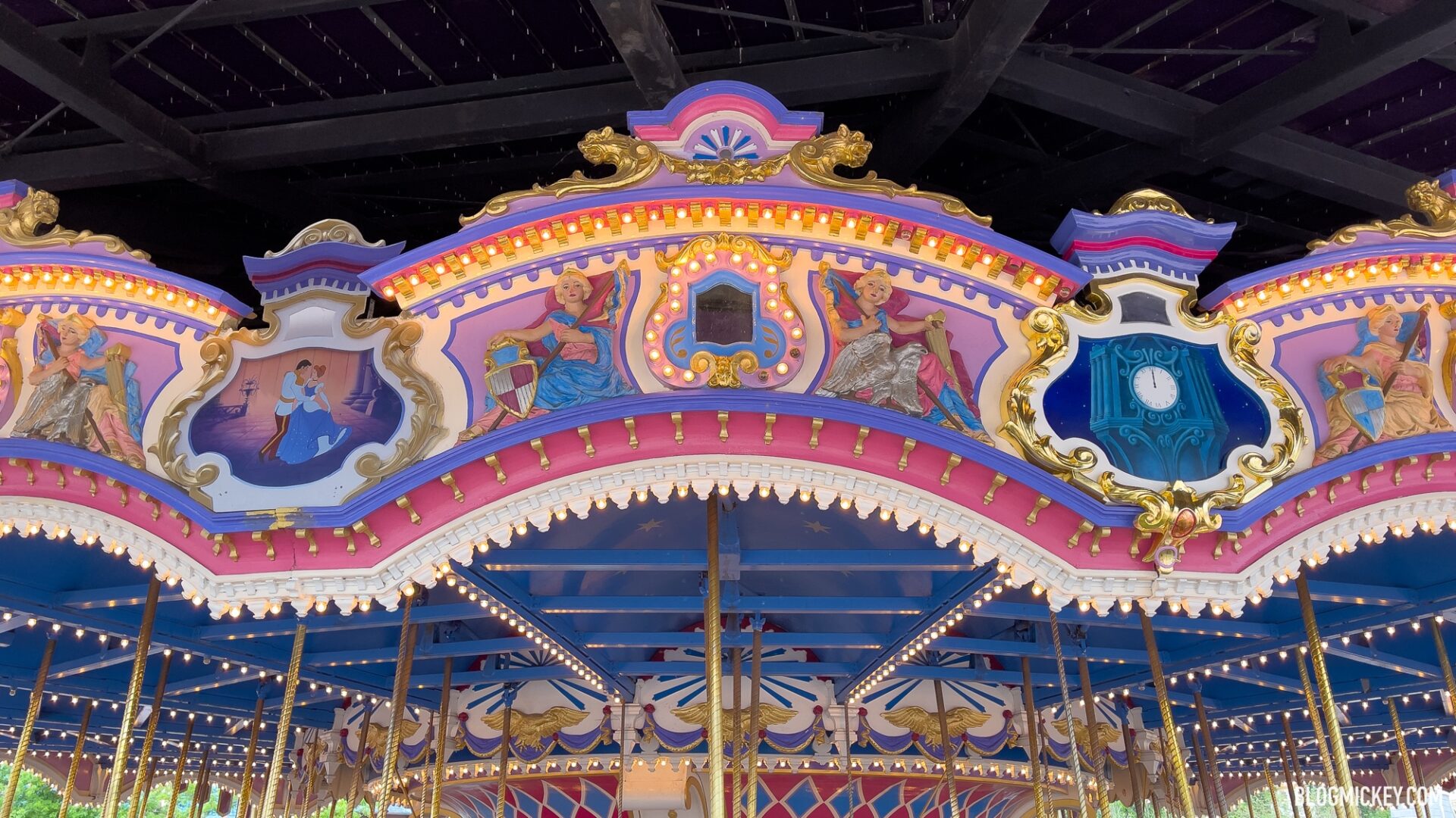 Stunning Gold Leaf Refresh Underway at Prince Charming Regal Carrousel ...