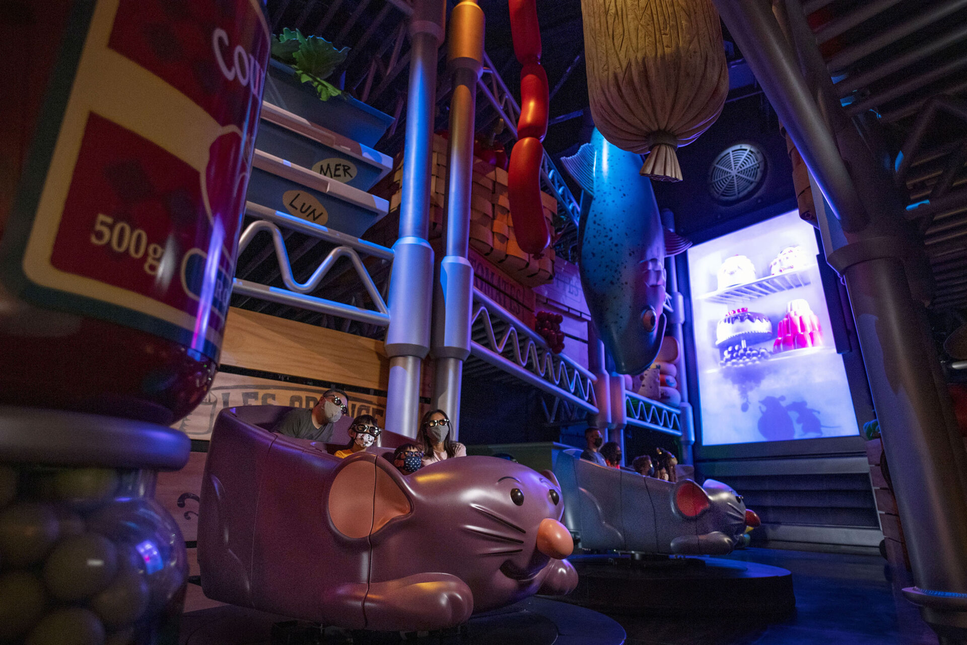 Disney Shares On-Ride Photos of Remy's Ratatouille Adventure in EPCOT