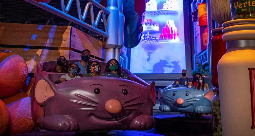 Disney Shares On-Ride Photos of Remy's Ratatouille Adventure in EPCOT
