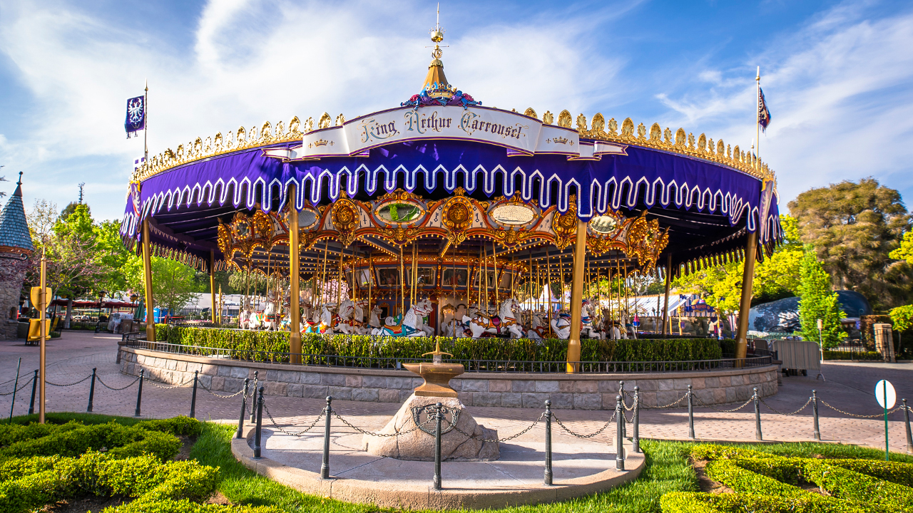 King Arthur Carrousel Refurbishment Completed at Disneyland