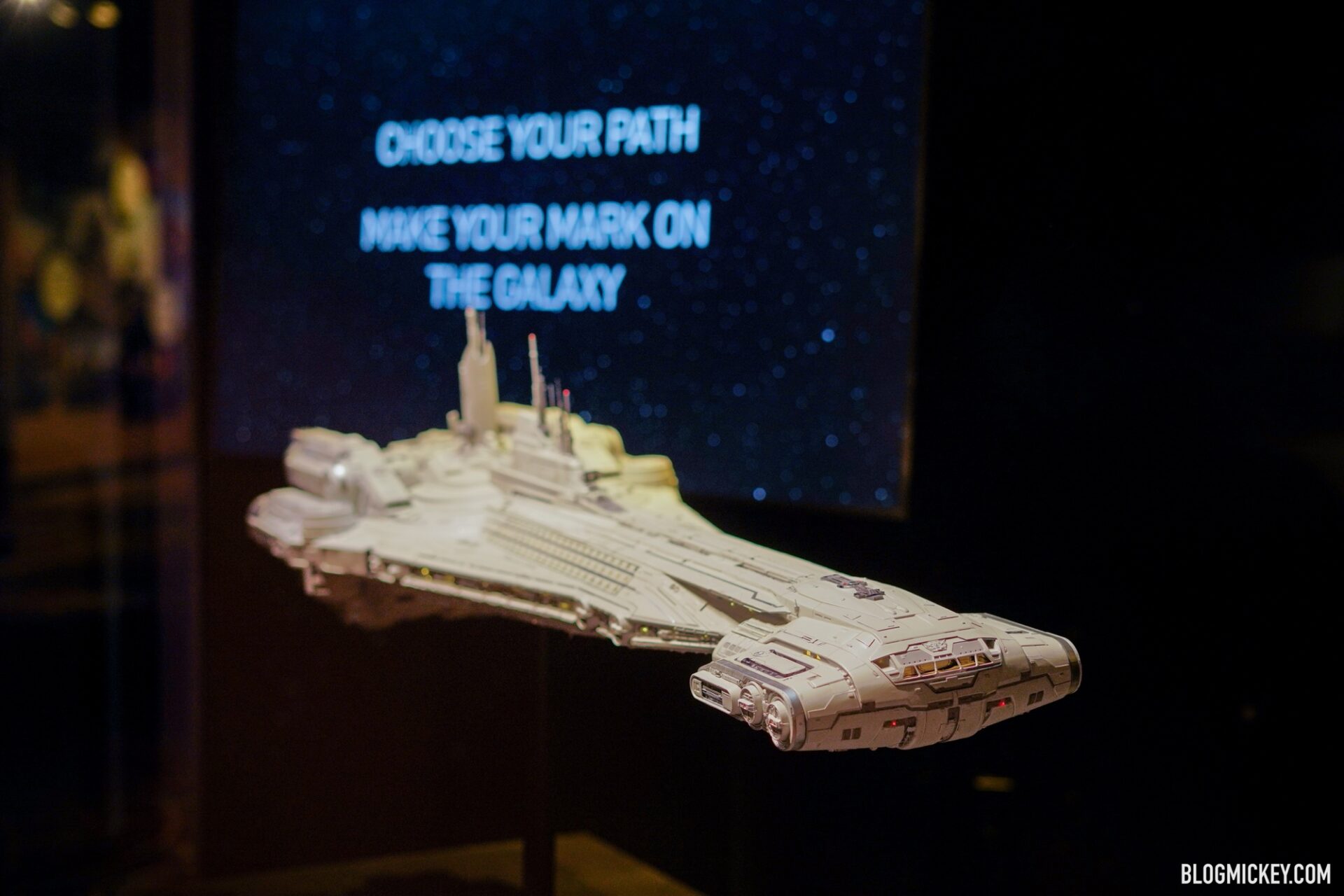 Star Wars: Galactic Starcruiser "Halcyon" Model Ship Now on Display at ...
