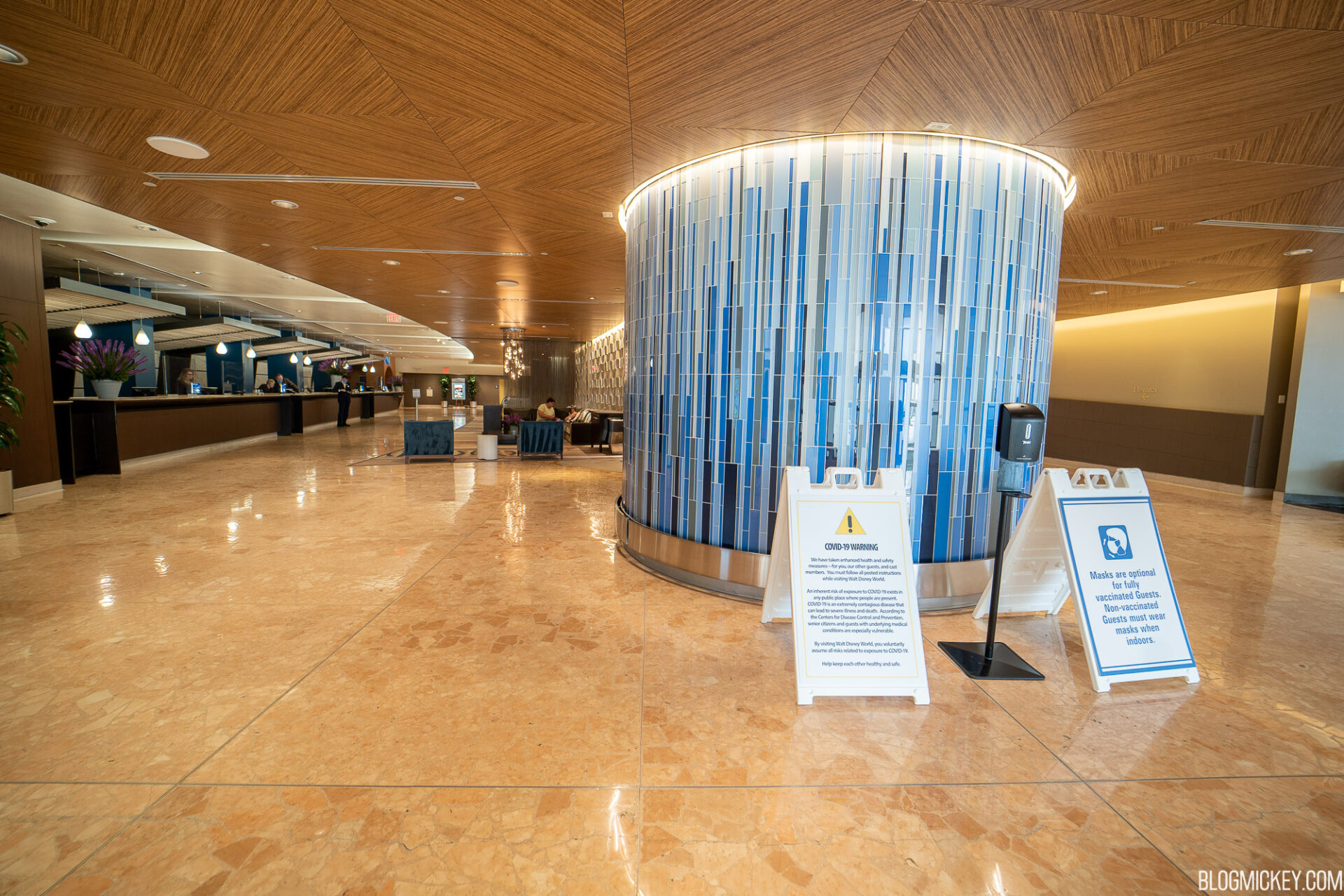 Disney's Contemporary Resort Lobby Reopens With Mary Blair Flair ...