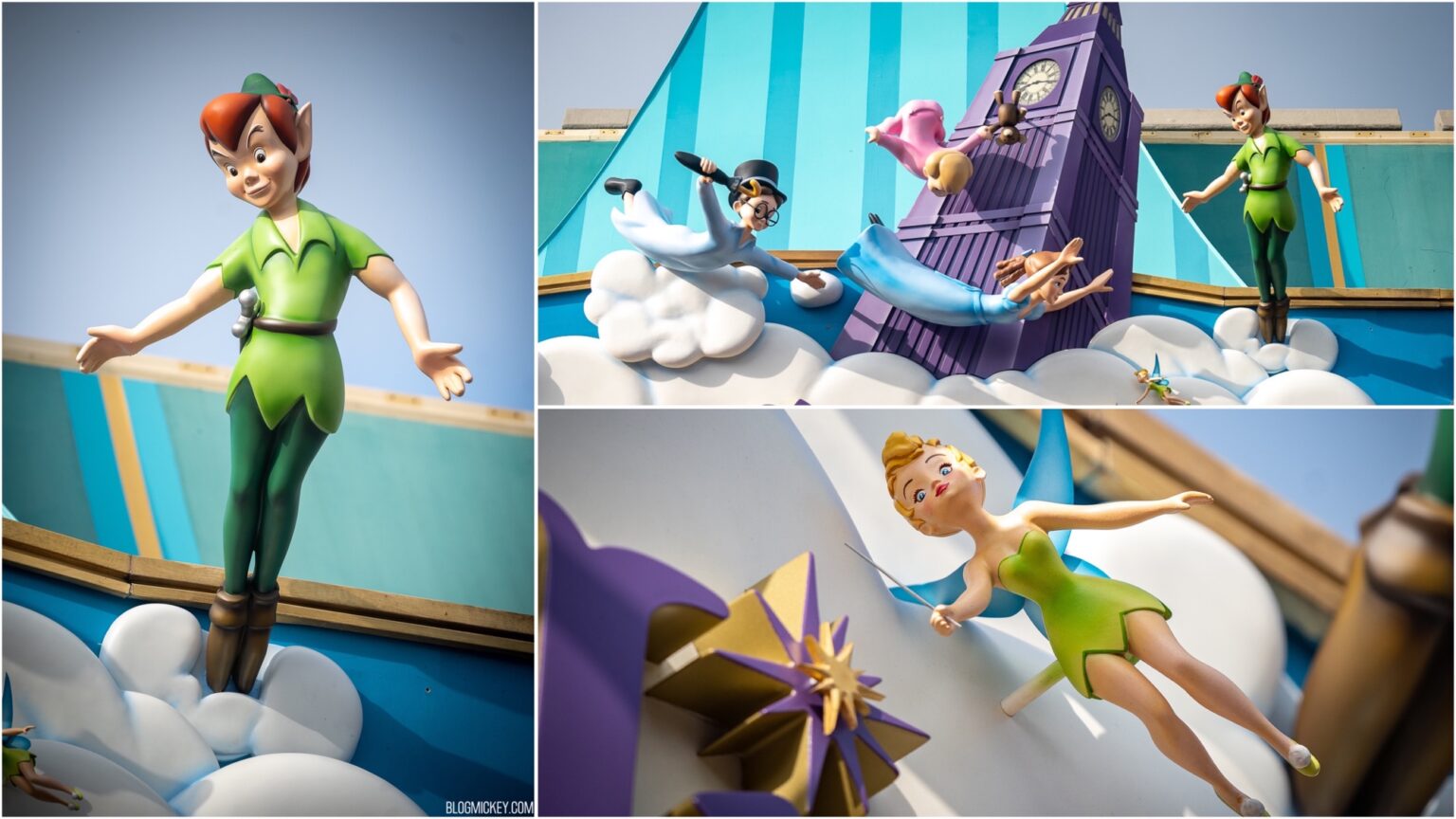 Refurbished Peter Pan's Flight Sign Returns at Magic Kingdom