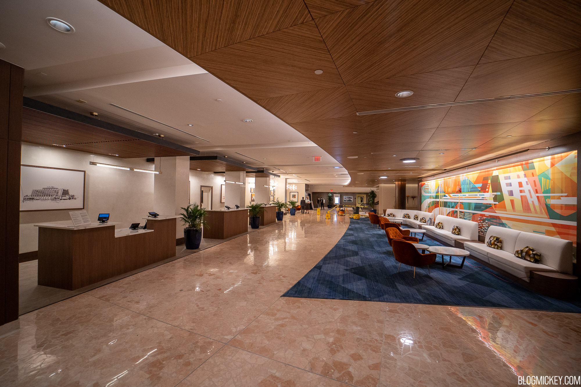 Disney's Contemporary Resort Lobby Reopens With Mary Blair Flair ...