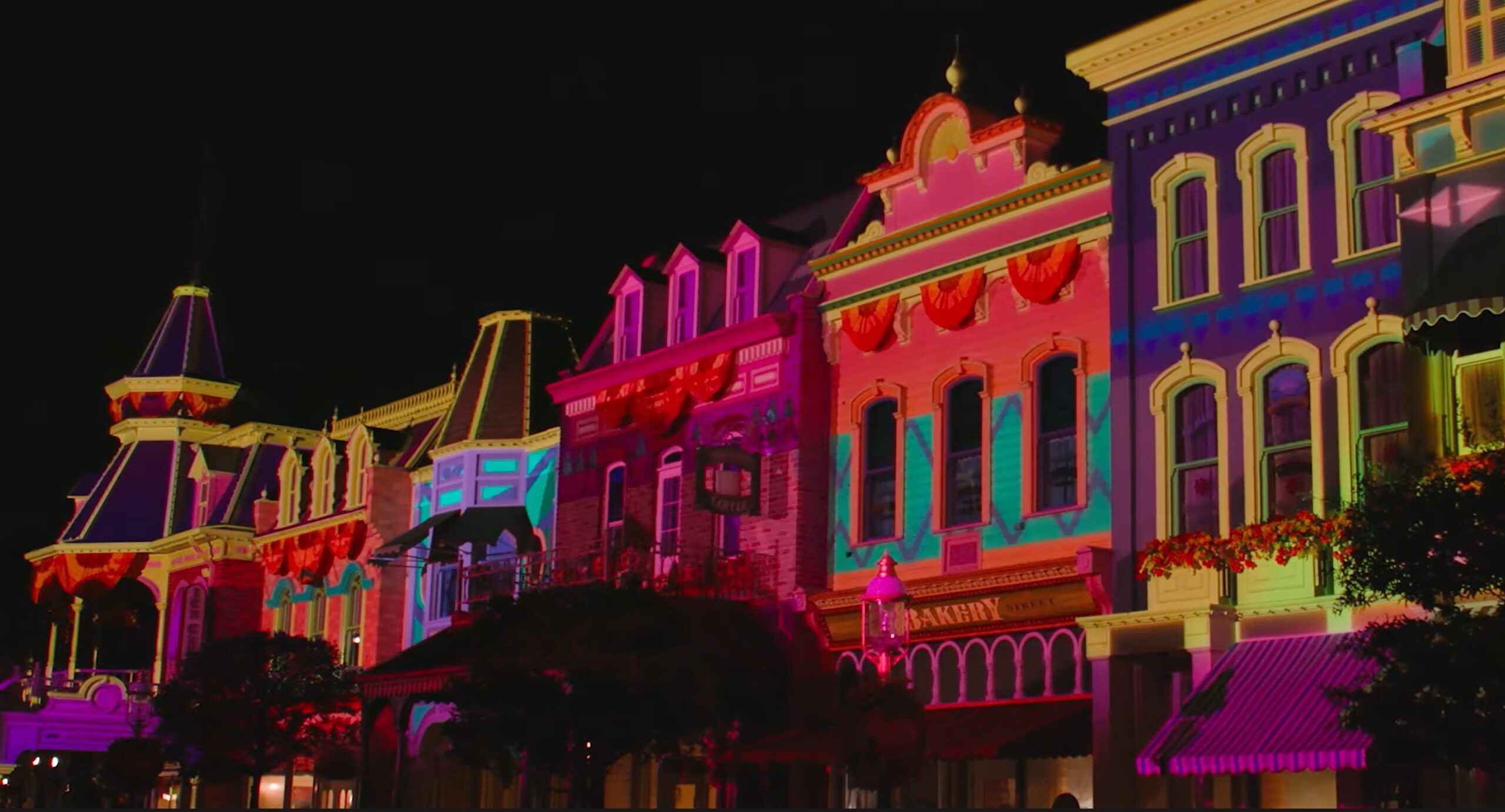 First Look at Main Street USA Projections for Disney Enchantment