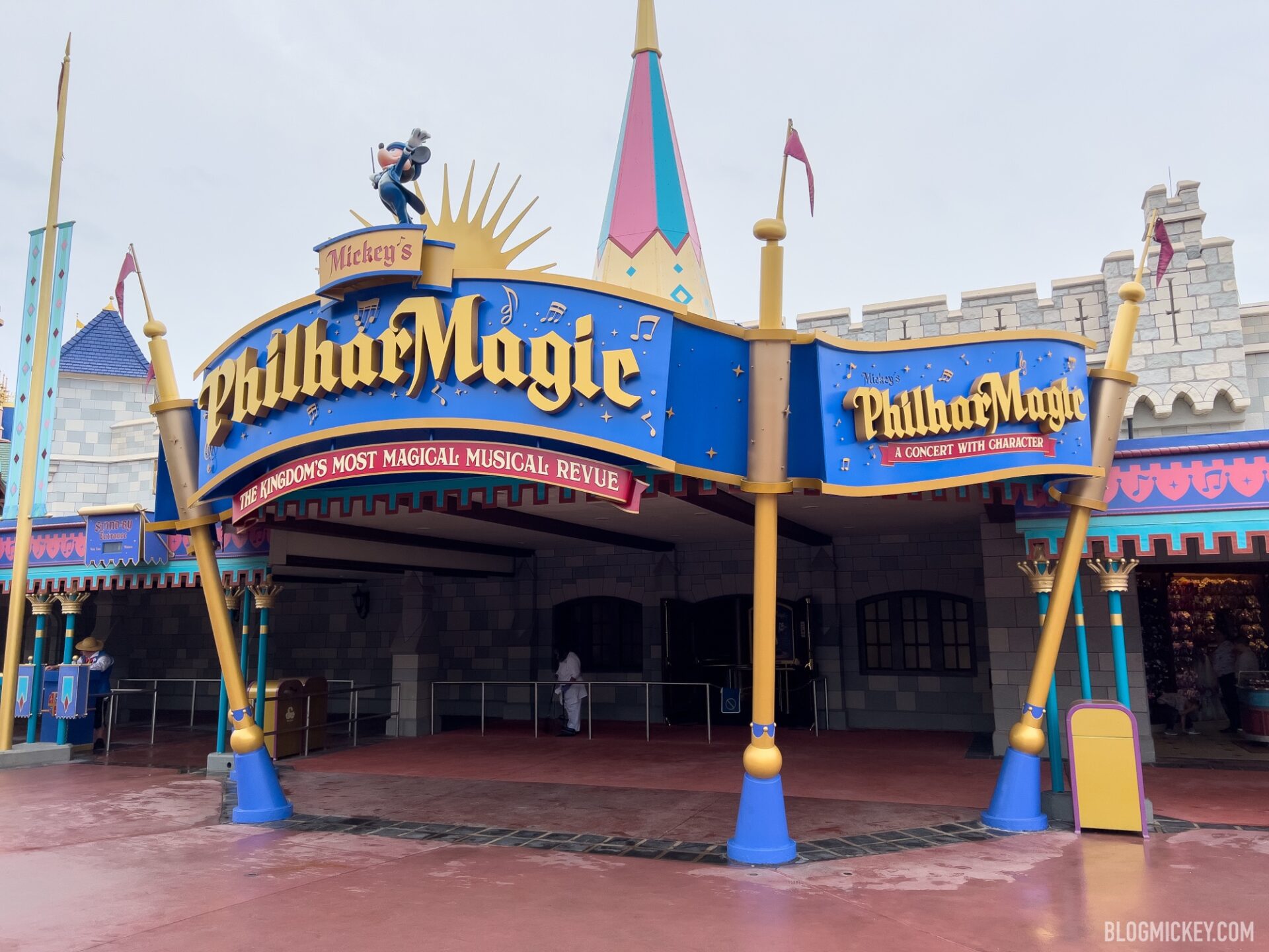 New Sign Installed for Mickey's Philharmagic at Magic Kingdom