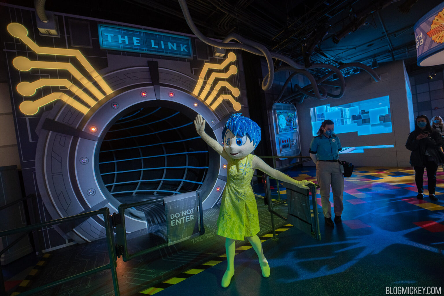 Joy from 'Inside Out' Returns to Meet and Greet Location at EPCOT