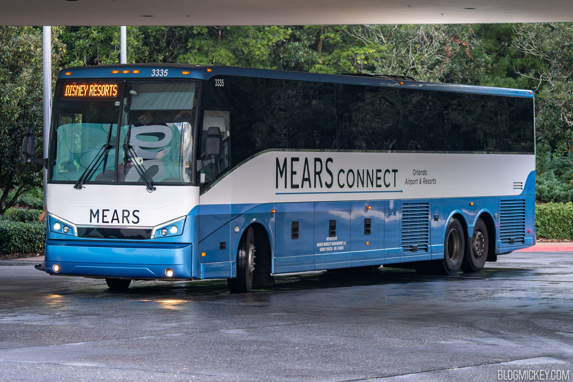 Final Disney Magical Express Bus Leaves Walt Disney World