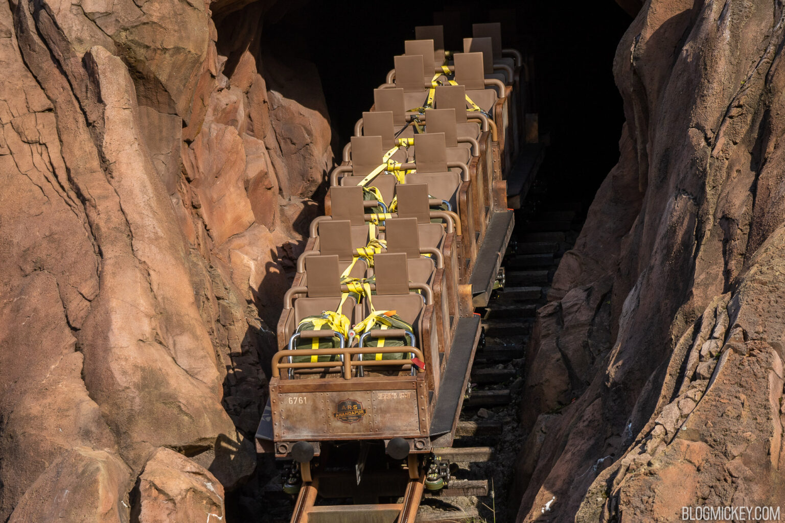 Testing Underway at Expedition Everest During Lengthy Refurbishment