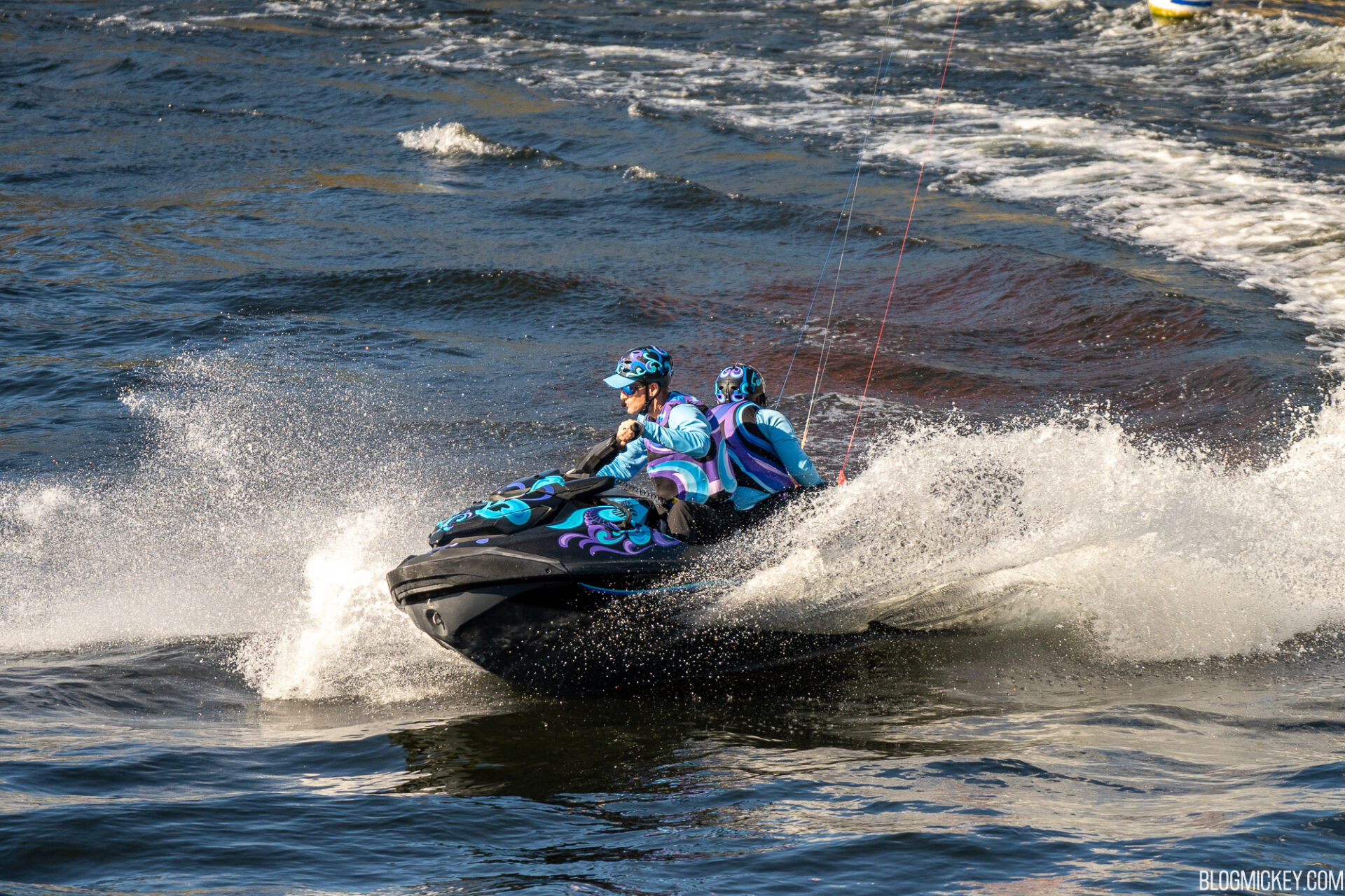 Face Masks Optional Again for KiteTails Jet Ski Performers Following ...