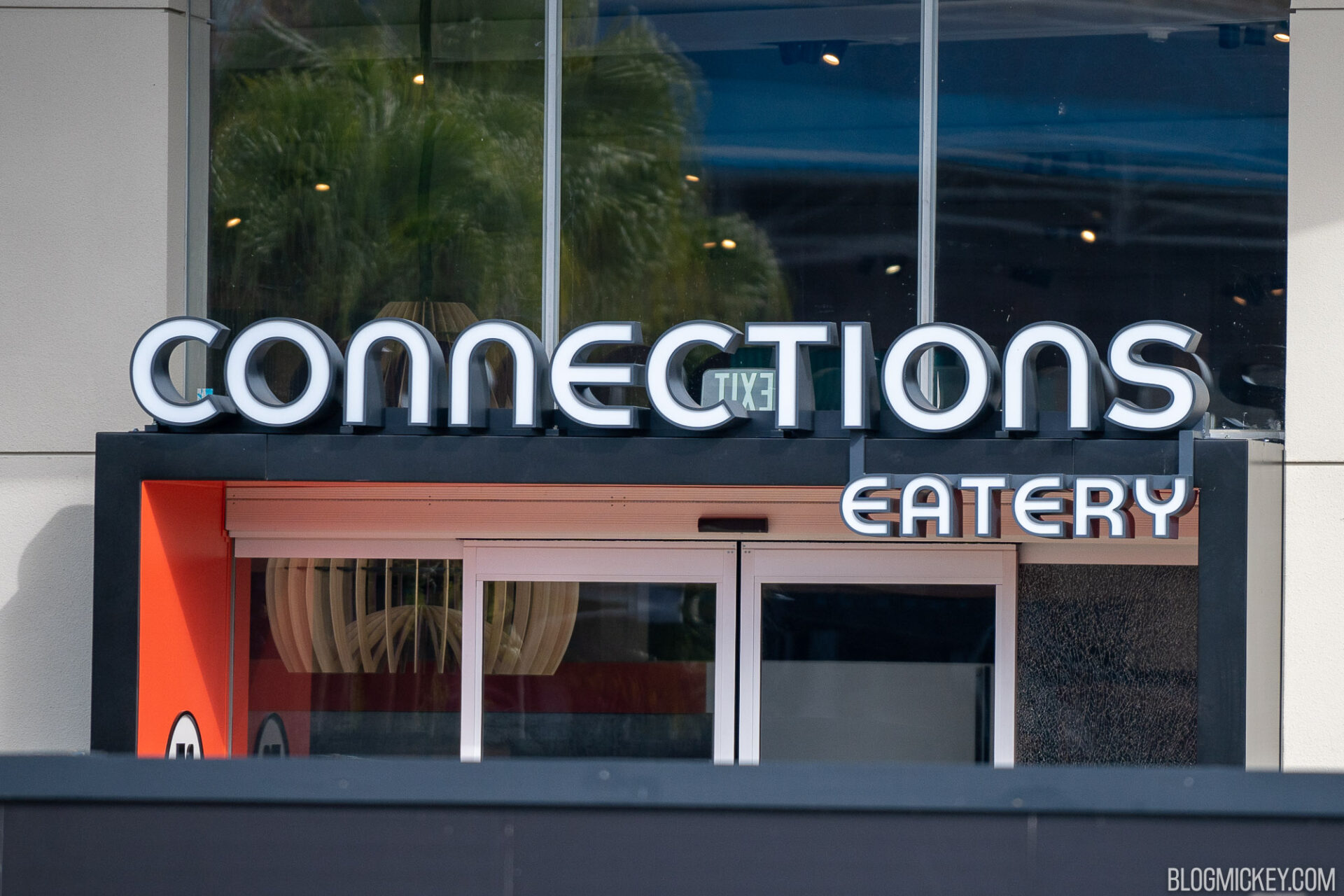 Connections Eatery Sign Installed as New EPCOT Restaurant Prepares to Open