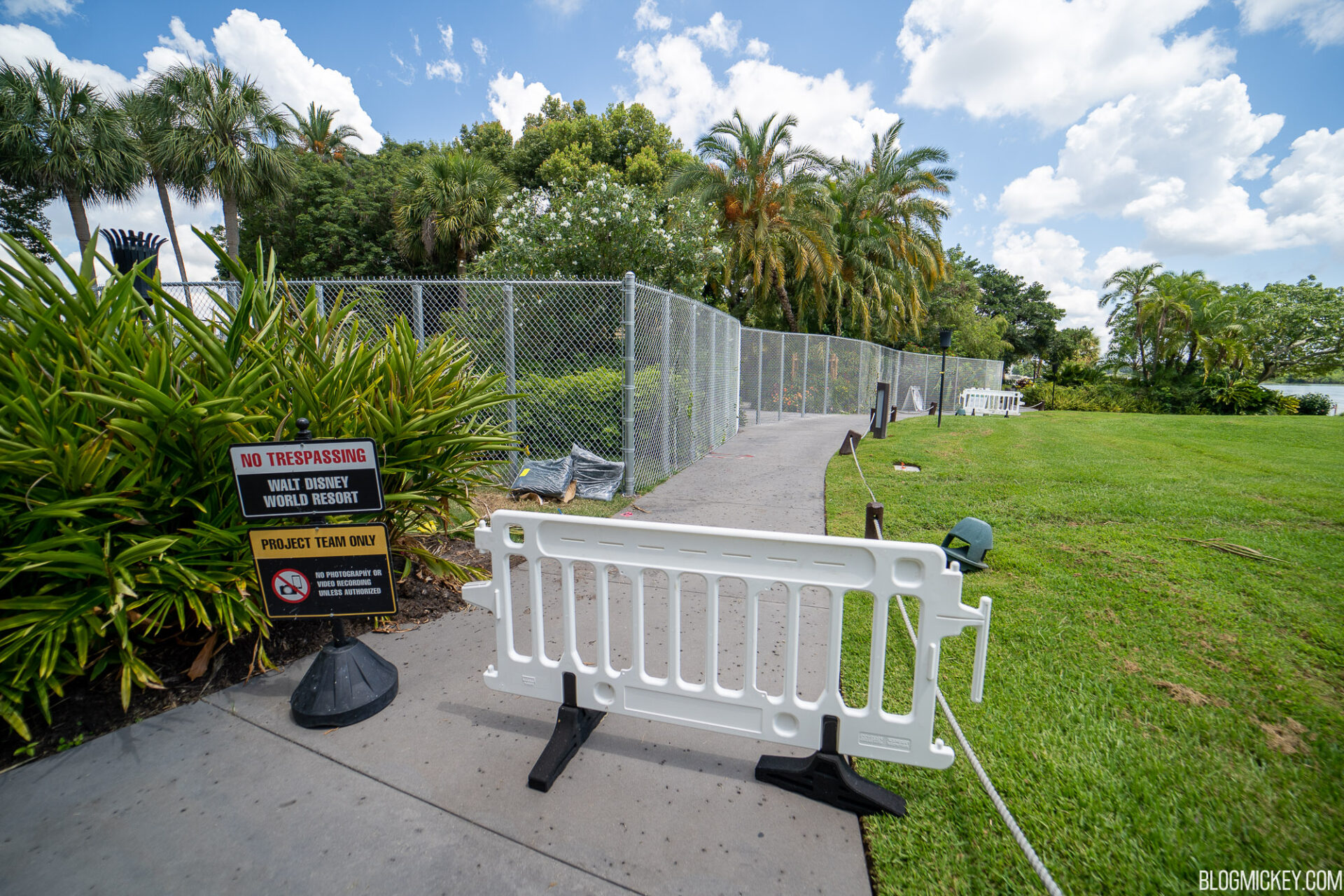 Fencing Installed, Demolition Begins in Luau Cove at Disney's ...