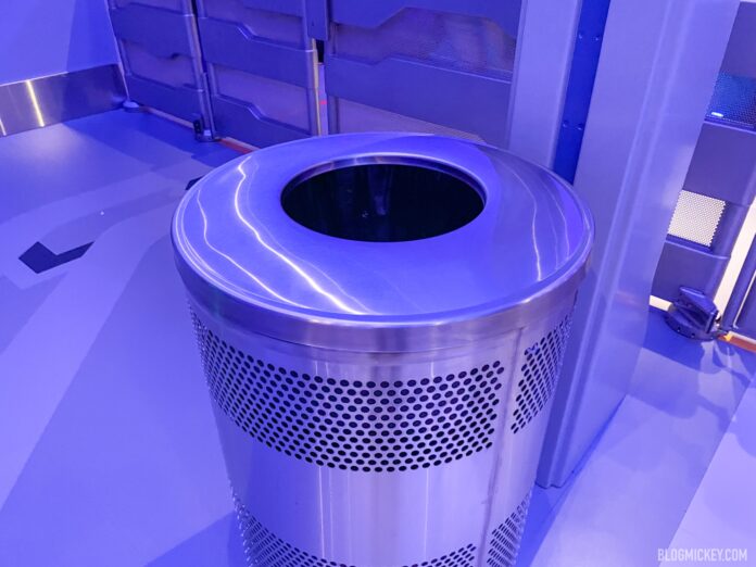 Disney Modifies Trash Cans at Cosmic Rewind Exit to Further Assist With ...