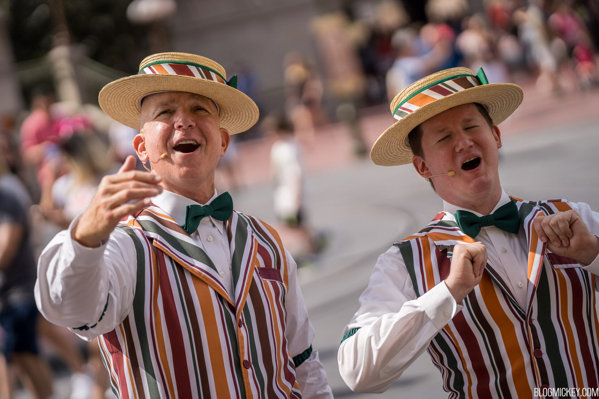 Dapper Dans Dress Up for Autumn at Magic Kingdom