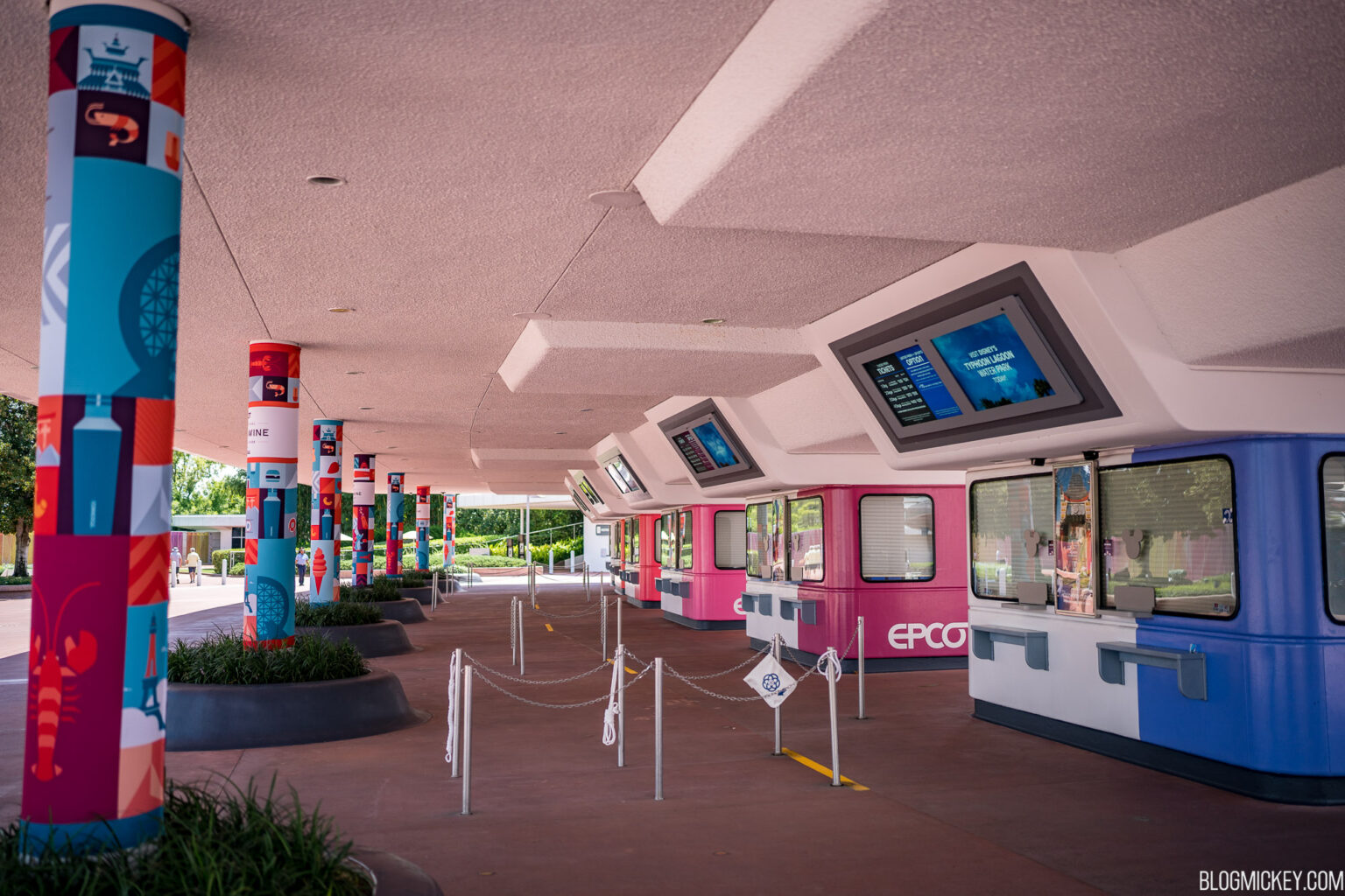 EPCOT Continues to Update & Remove Main Entrance, Monorail Station Signage