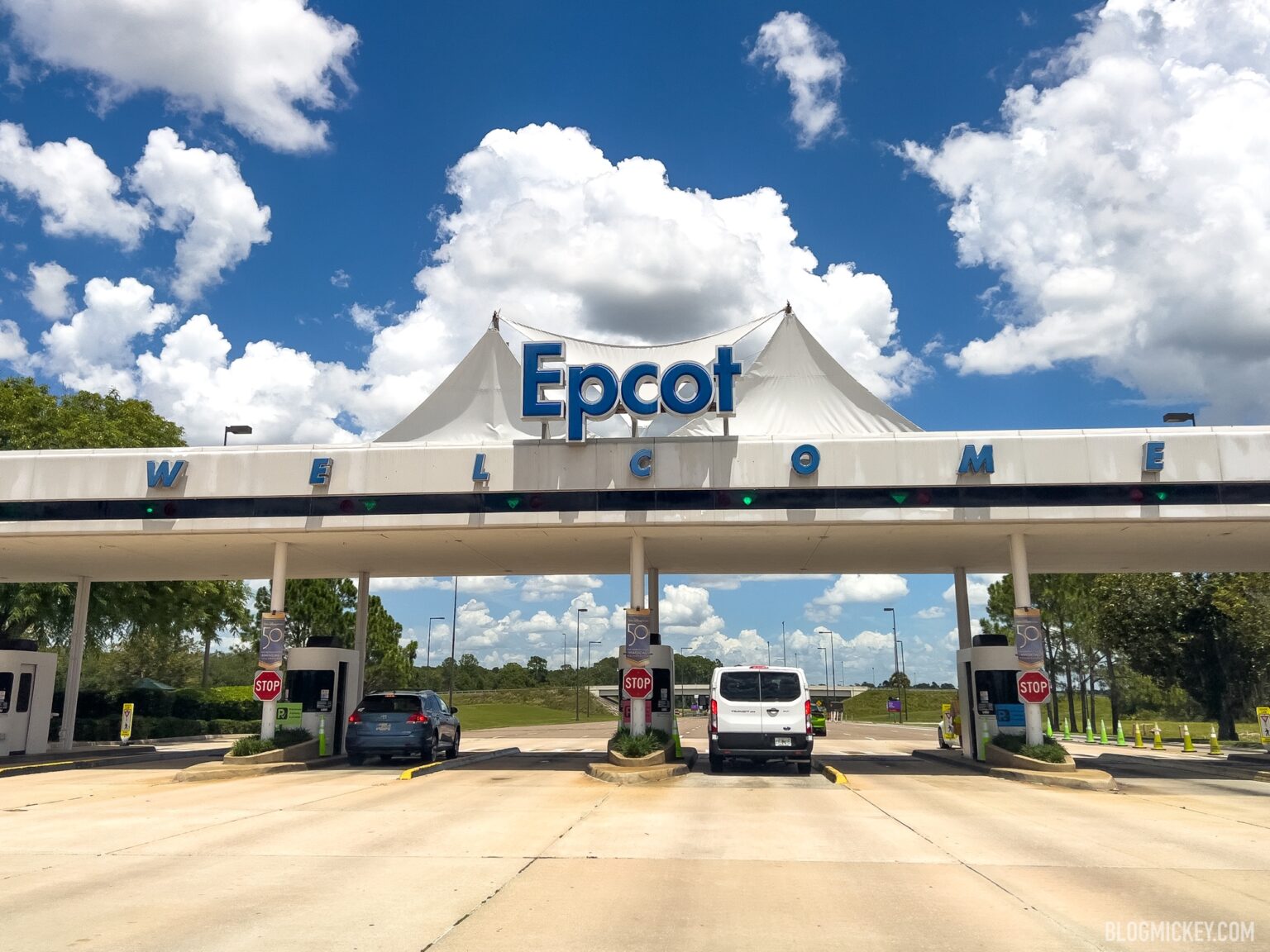 New EPCOT Parking Plaza Marquee Coming Soon