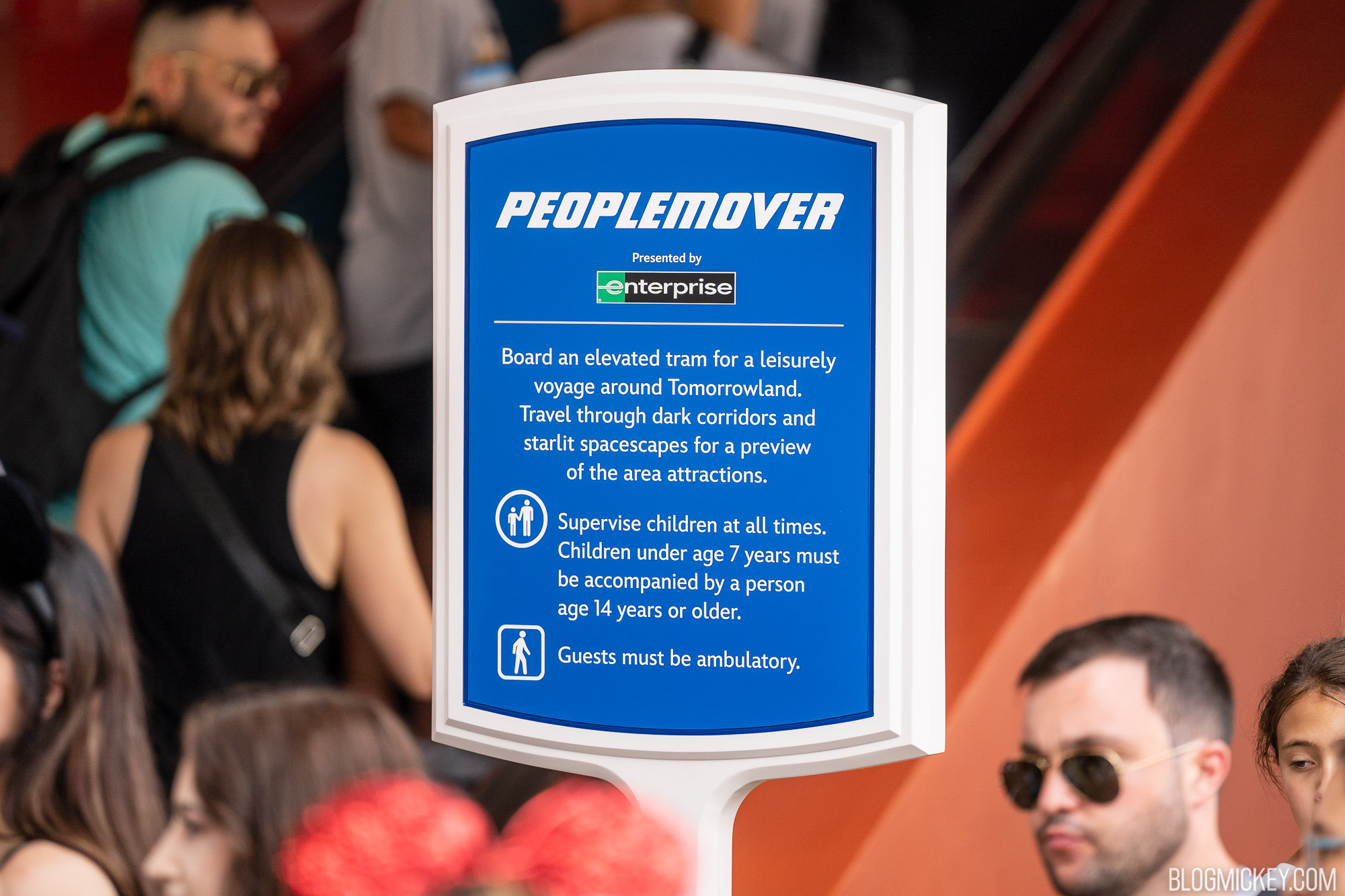 New Tomorrowland PeopleMover Signs Installed, WEDWAY Easter Egg Included