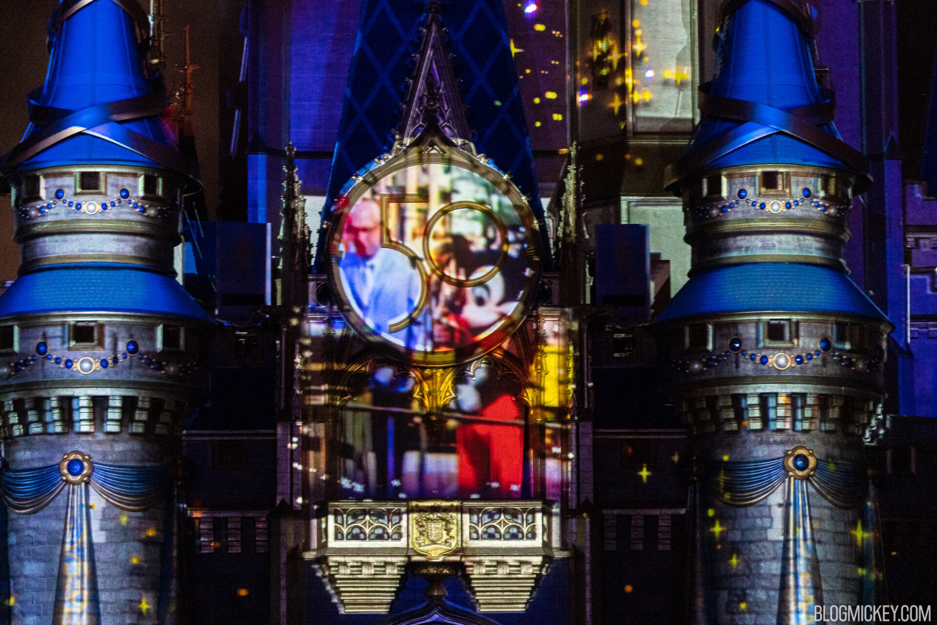 Walt Disney, Mickey Mouse Intro Added to Disney Enchantment Fireworks ...