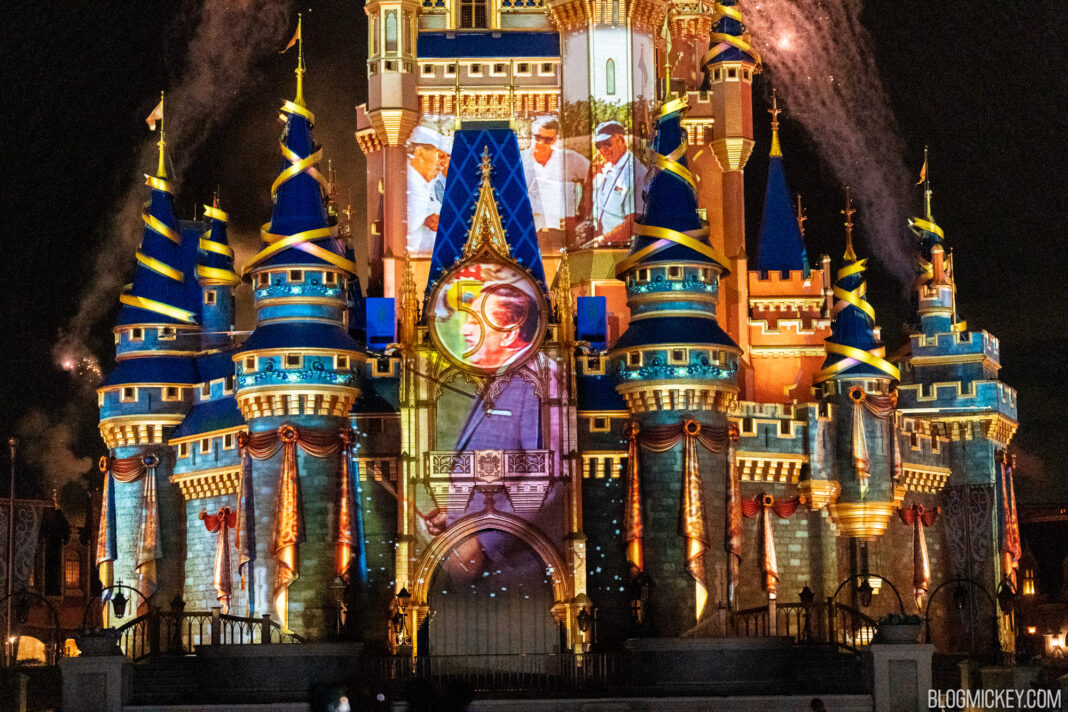 Walt Disney, Mickey Mouse Intro Added to Disney Enchantment Fireworks ...