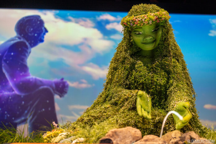 Te Fiti Model for Moana Journey of Water Attraction at D23 Expo 2022