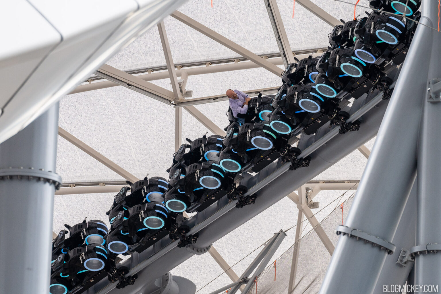 TRON Continues Testing With Human Riders at Magic Kingdom