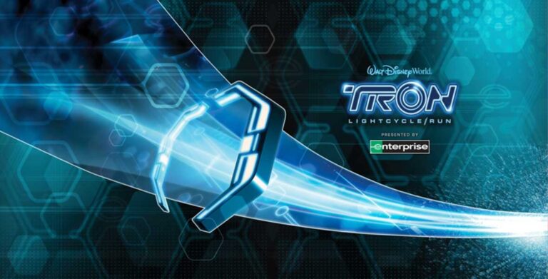 Hop on a TRON Lightcycle Run Ride Vehicle at 2022 D23 Expo