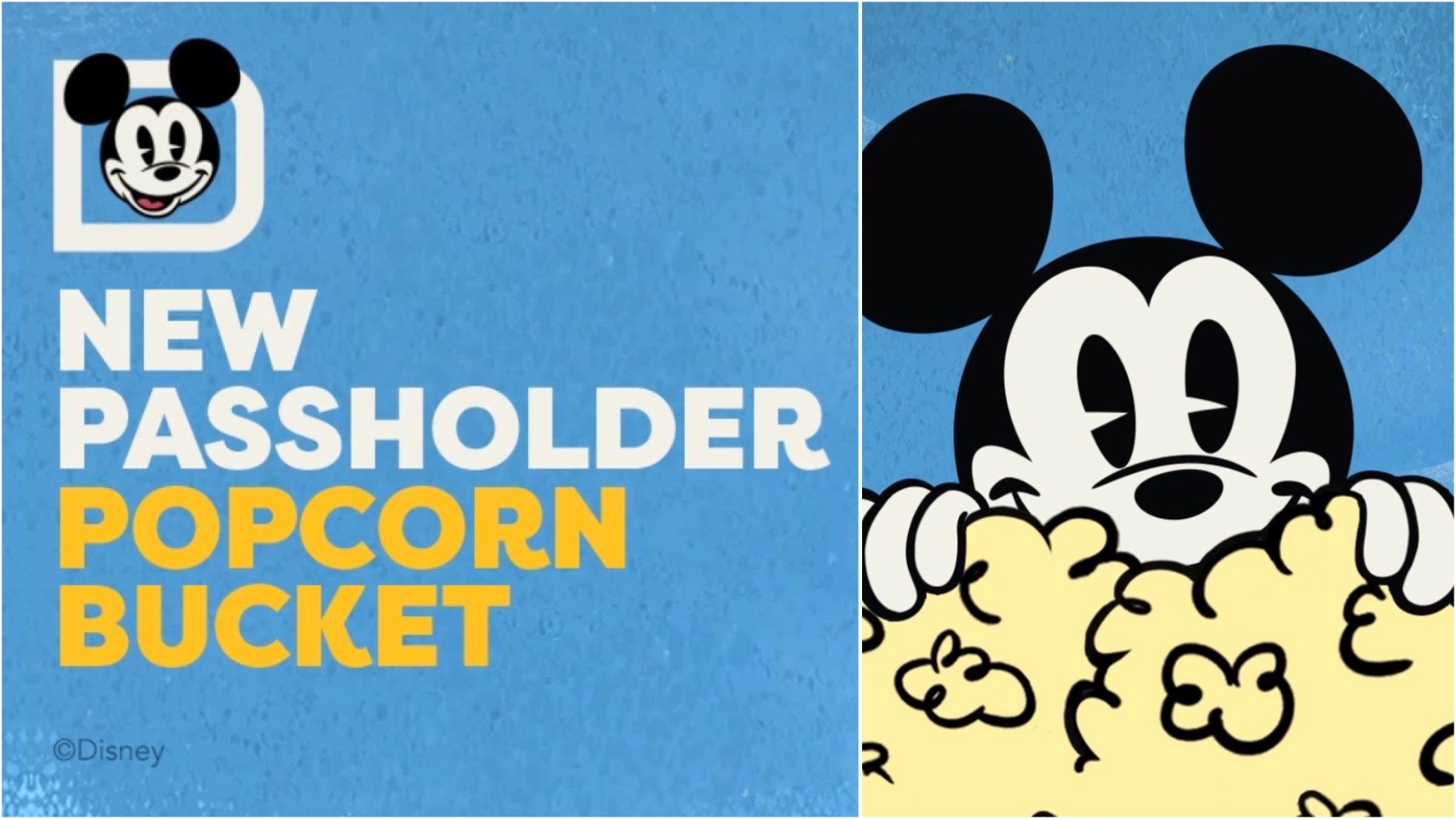 New Annual Passholder Exclusive Popcorn Bucket Coming Soon to Disney World