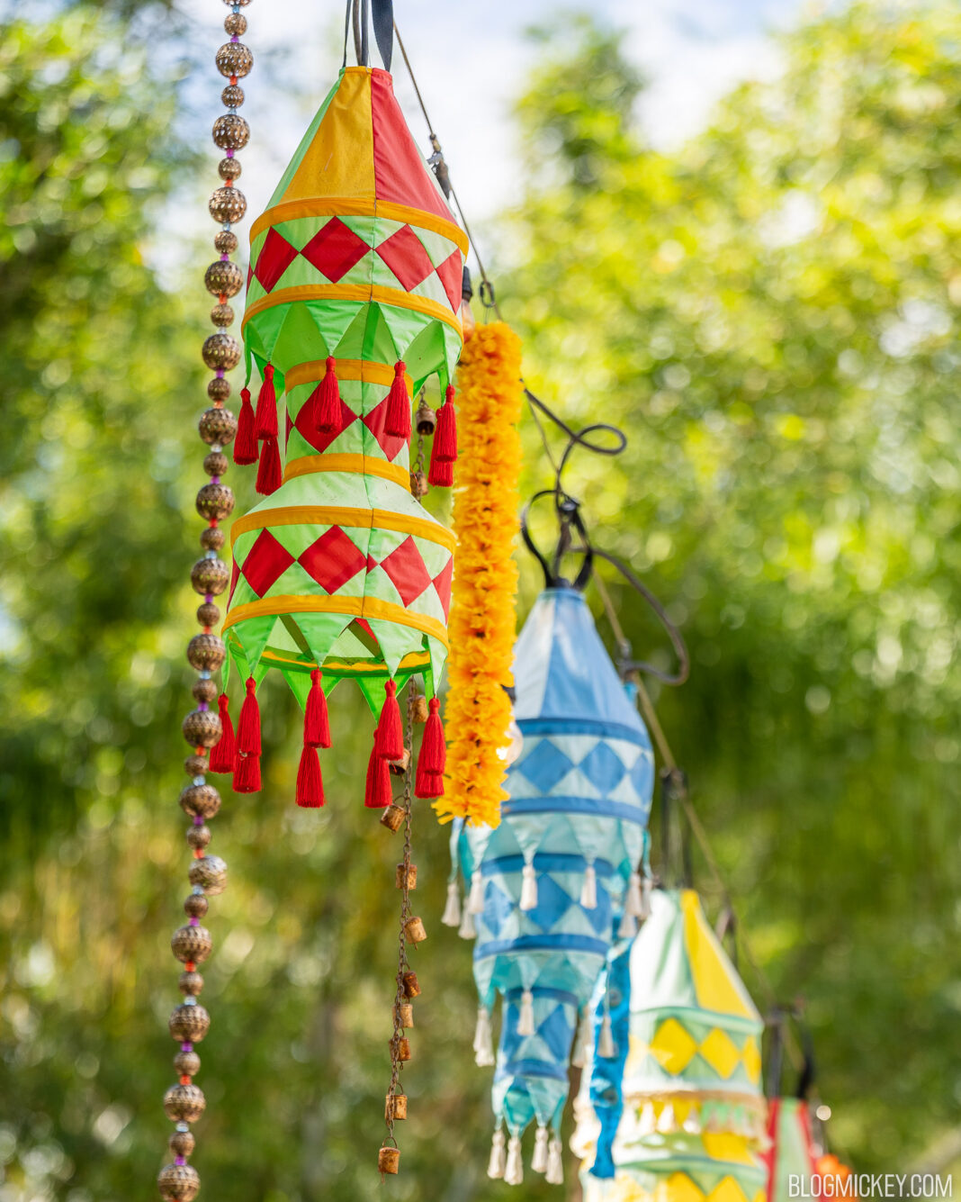Diwali Decorations Installed in Asia at Disney's Animal Kingdom for ...