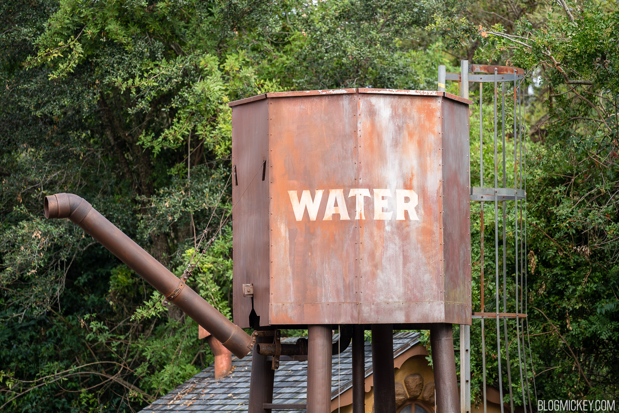 Walt Disney World Railroad Water Tower Refurbishment Completed at Magic ...