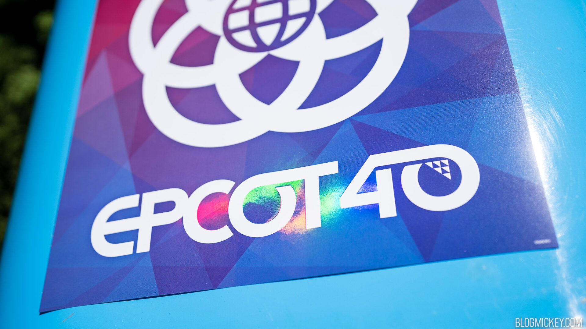 EPCOT 40th Anniversary Free Commemorative Poster