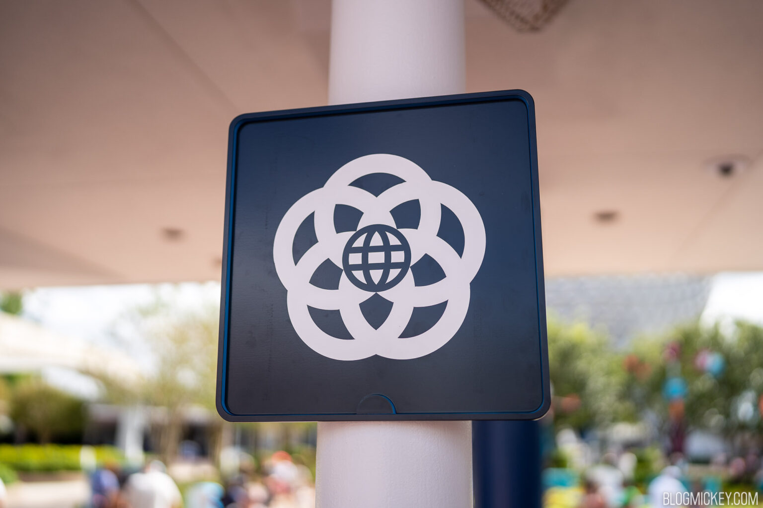 Mysterious Signs Installed at EPCOT Main Entrance