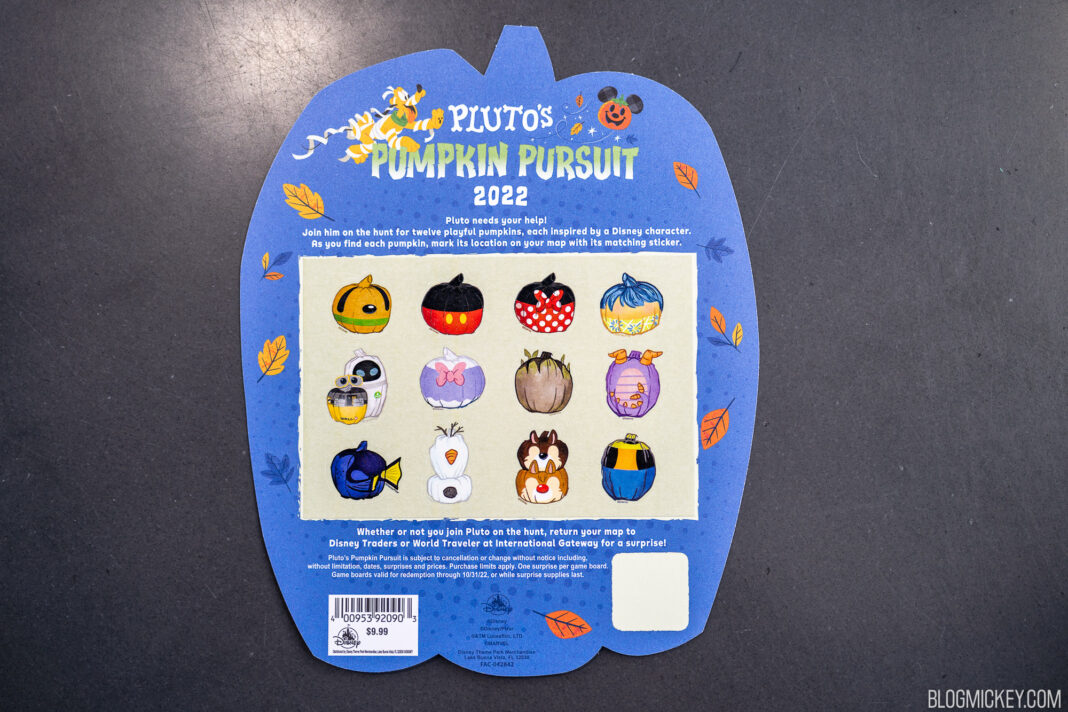 Pluto's Pumpkin Pursuit Halloween Scavenger Hunt Debuts at EPCOT