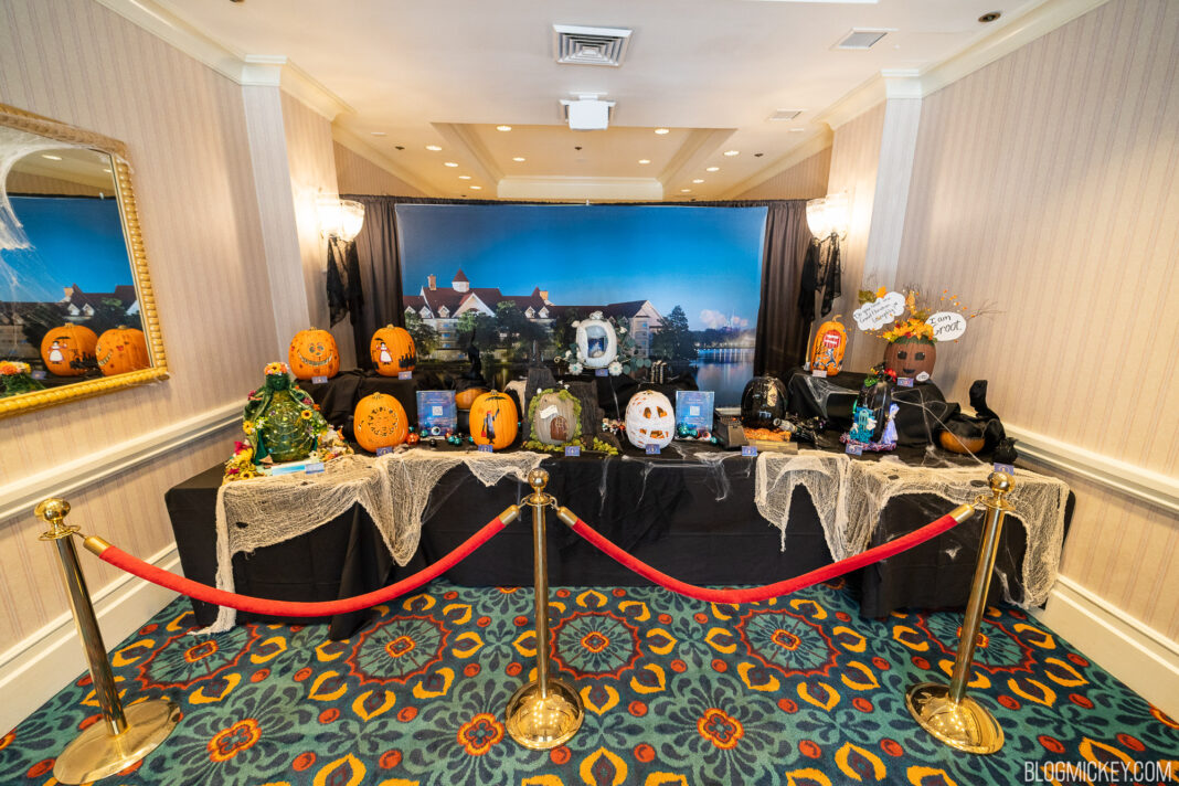 Cast Member Pumpkin Decorating Contest at Disney's Grand Floridian Resort