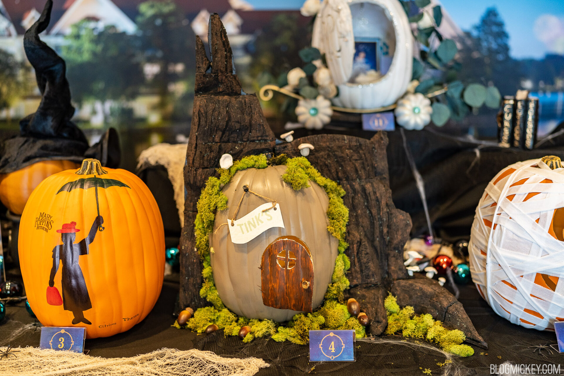 Cast Member Pumpkin Decorating Contest at Disney's Grand Floridian Resort