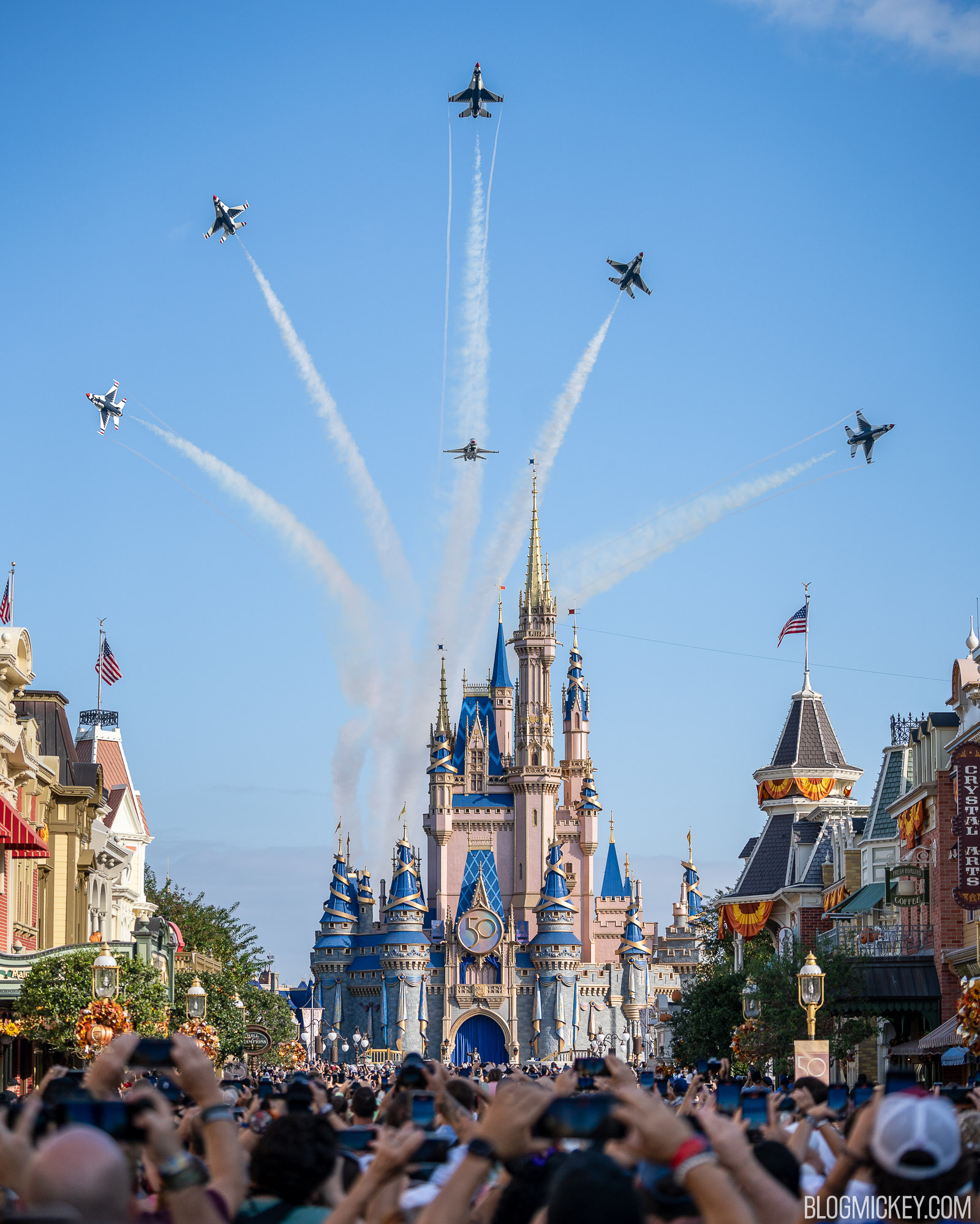 Disney World Announces Magic Kingdom July 4th Military Flyover
