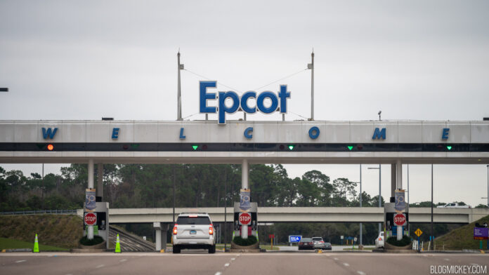 New EPCOT Parking Plaza Marquee Coming Soon