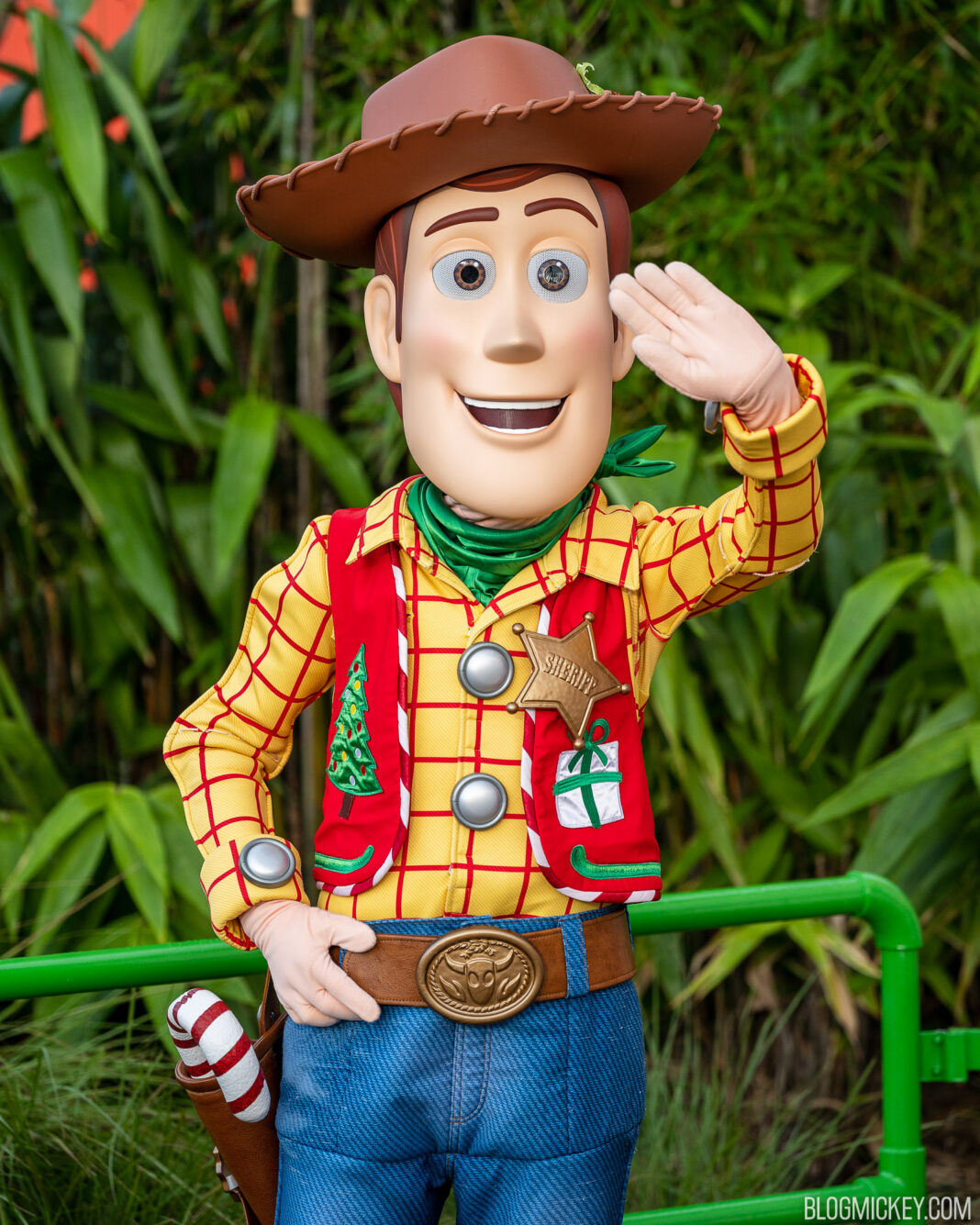 Toy Story Characters Dress Up for Holiday Season at Disney's Hollywood ...
