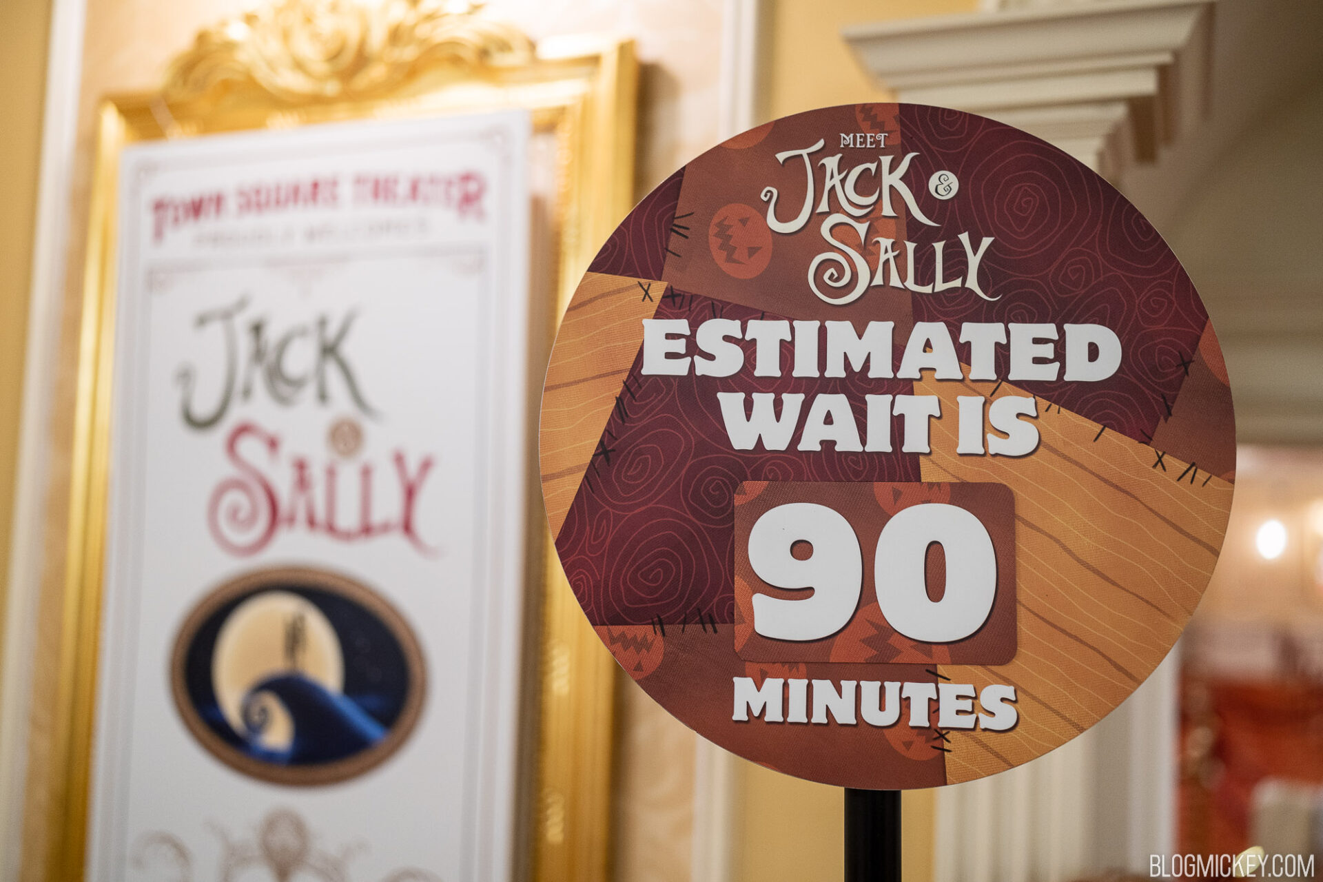 How to Meet Jack Skellington (Sandy Claws) and Sally Before Mickey's ...