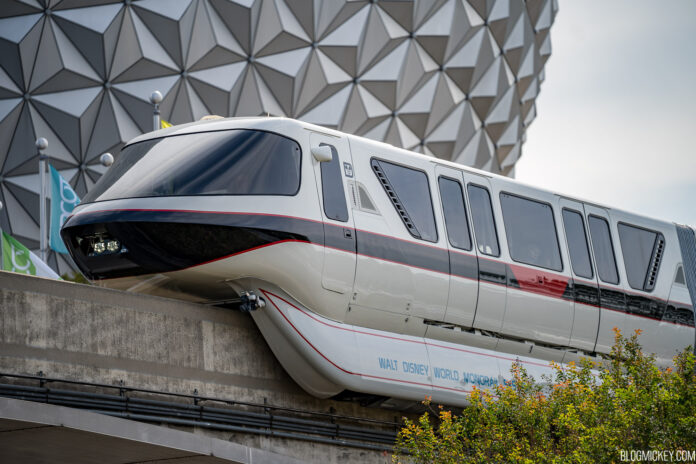 Monorail Black Returns from Second Round of Refurbishment at Disney World