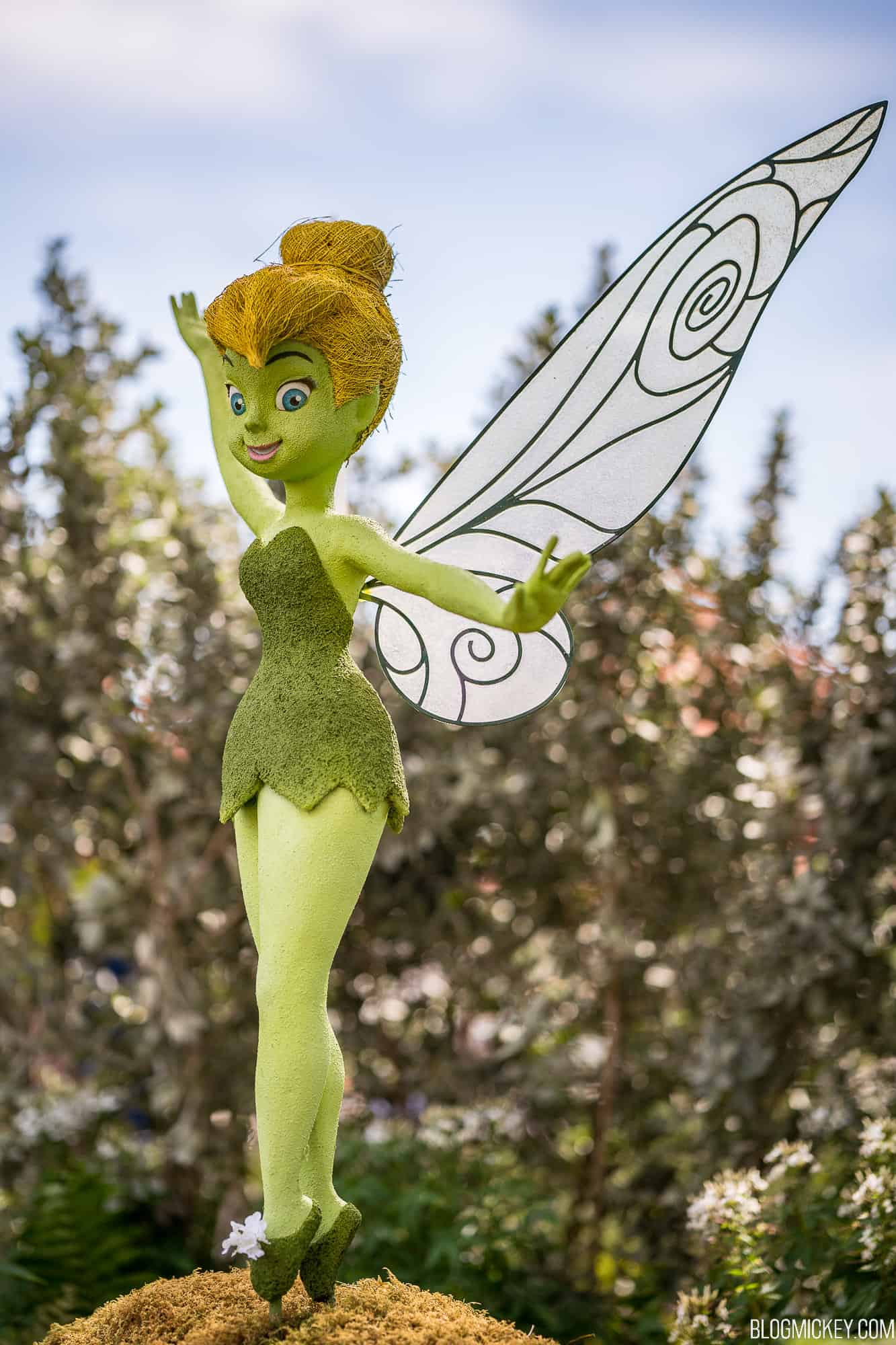 Tinker Bell Topiary and Fairy House Garden Returns for 2023 EPCOT ...